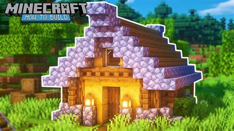 Minecraft How To Build A Small Wooden House Interior Tutorial My Xxx Hot Girl