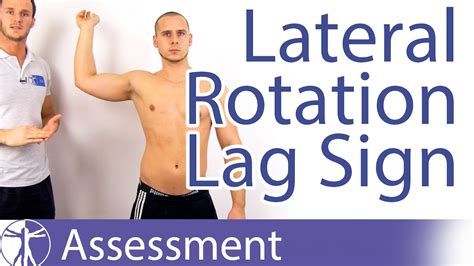 Lateral Rotation Lag SignInfraspinatus Weakness YouTube