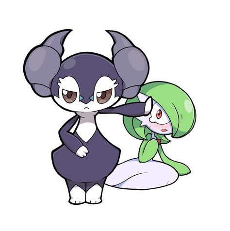 Gardevoir Indeedee And Indeedee Pokemon Drawn By Envi55109095