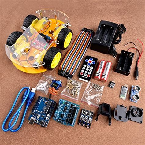 WD L N Bluetooth Multi Function Smart Car Arduino Intelligent Robotics Kit Neuroscience News