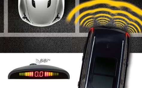 fabtec car reverse parking sensor with led display 4 sensor reverse