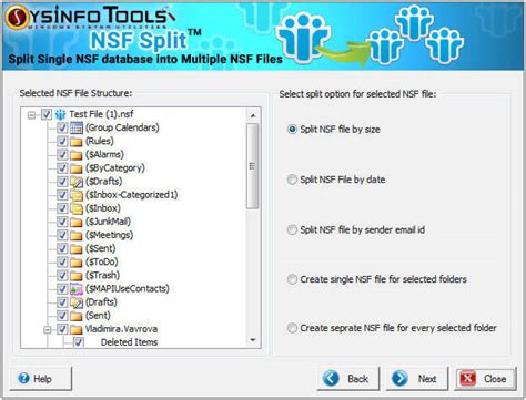 How To Split Large Nsf Files Into Multiple Nsf Files