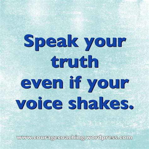 Speak Your Truth COURAGE COACHING