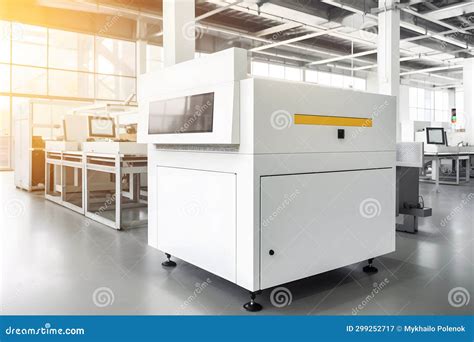 Large Offset Printing Press Or Magazine Running Neural Network Ai