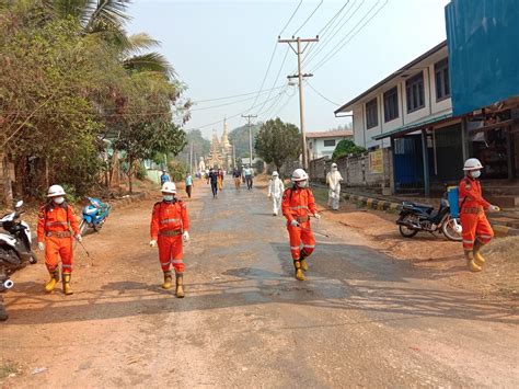 ကွန်ဟိန်းမြို့၌ ကိုရိုနာဗိုင်းရပ်စ်ရောဂါ ကြိုတင်ကာကွယ်ရေး ပိုးသတ်ဆေး ဖ