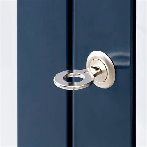 FabrikÖr Glass Door Cabinet Black Blue Blue 31 78x44 12 Ikea