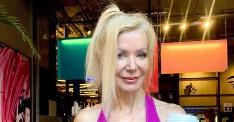 Superfit Gran Slips Into Matching Bra And Leggings To Flaunt Ripped