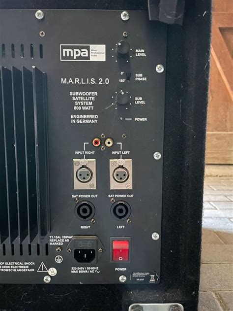 Mpa Pa System Marlis 20 Kaufen Auf Ricardo