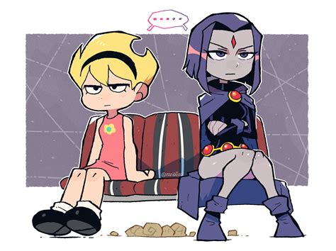 Raven And Mandy Dc Comics And 3 More Drawn By Rariattoganguri