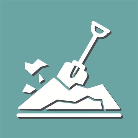Digging Vector Icon 21443949 Vector Art At Vecteezy