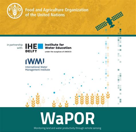 WaPOR QGIS OCW IHE DELFT