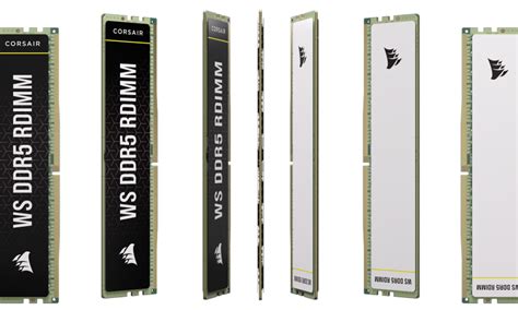 Corsair Enters Ddr5 Workstation Market With Rdimm Ecc Memory Kits