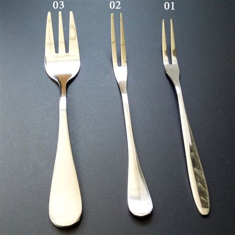 Vankood 스테인레스 스틸 과일 포크 디저트 포크 친환경 서양식 주방 바베큐 도구stainless Steel