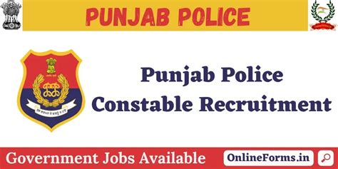 Punjab Police Constable Recruitment 2025 Admit Card
