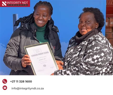 Integrity Ndt On Linkedin Indt Integrityndt Mandeladay Educationforall