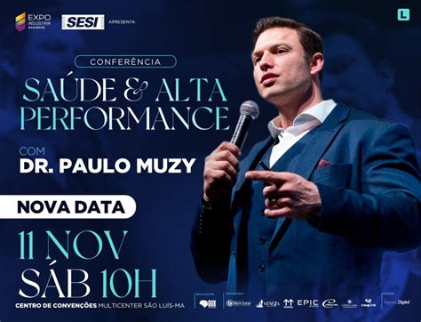 Paulo Muzy Fará Palestra Inédita Neste Sábado 11 No Multicenter O Imparcial