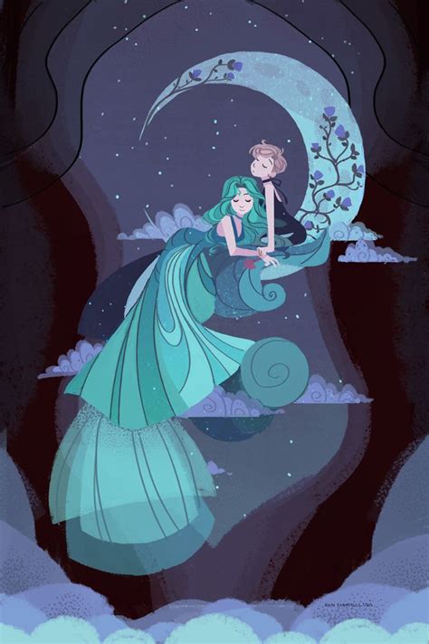 Sailor Uranus And Neptune In Dresses Fan Art Sailor Moon Art Sailor