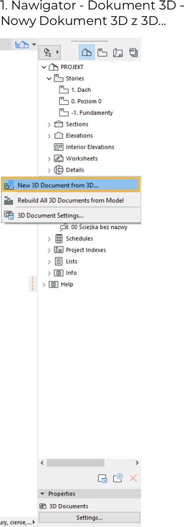 ᐈ Archicad Jak stosować Dokument D Poradnik tutorial blog CGwisdom pl