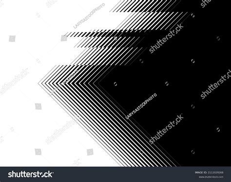 Smooth Transition Black White Thin Straight Stock Vector Royalty Free 2111029268 Shutterstock