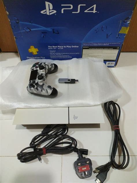 Modded PS4 On Firmware 9 00 Goldhen Full Set With Box Video Gaming