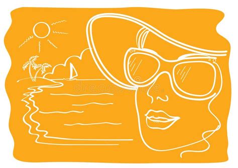 Hot Summer Stock Vector Illustration Of Outdoors Symbol 14589552