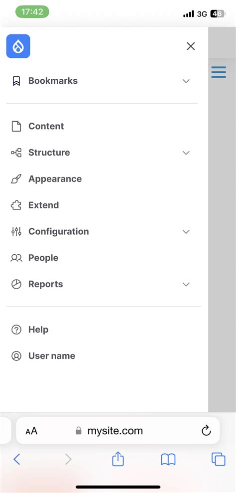 Hide The Collapse Sidebar Bottom Button Inside The Sidebar On Mobile