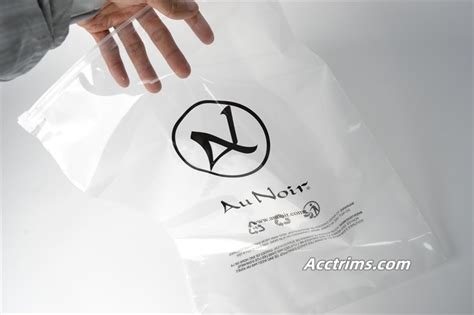 Custom Ziplock Bags For Clothes With Logo