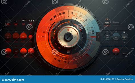 Big Data Visualization Futuristic Info Graphic Information Aesthetic
