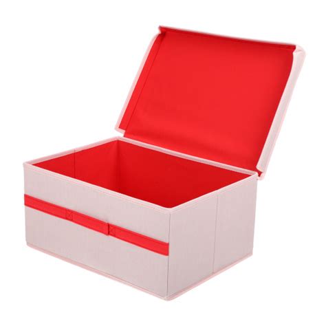 Кутия за съхранение с капак средна розова Miniso България