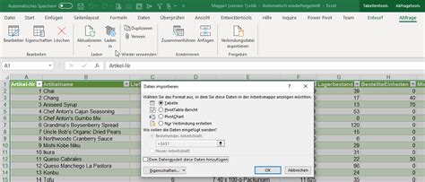Power Query Editor Excel Nervt