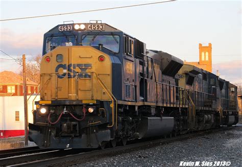 Csx Sd80mac 4593 Leads X757 Power Move In Il By Eternalflame1891 On