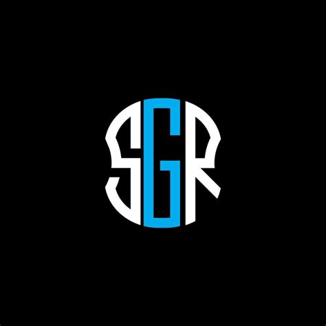Sgr Letter Logo Abstract Creative Design Sgr Unique Design 14266501 Vector Art At Vecteezy
