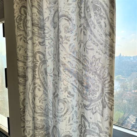 Accents Pottery Barn Paisley Print Curtains Poshmark
