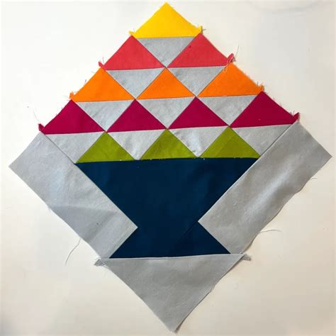 Flower Basket Quilt Block Pattern Free Tutorial Create Whimsy