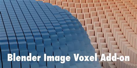Github Knowuh Blender Image Voxel A Tiny Blender Add On To Convert Images Into A Single Voxel