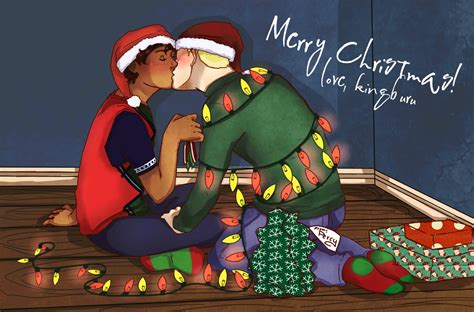 Christmas Kiss By Kingburu On Deviantart