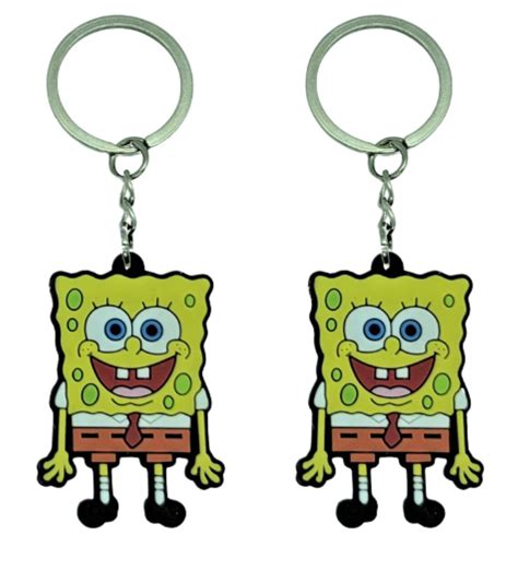 Key Chain Spongebob Generic Handmade Set Of 2 Etsy