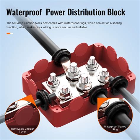 A Pure Copper Busbar Terminal Block For Power Distribution