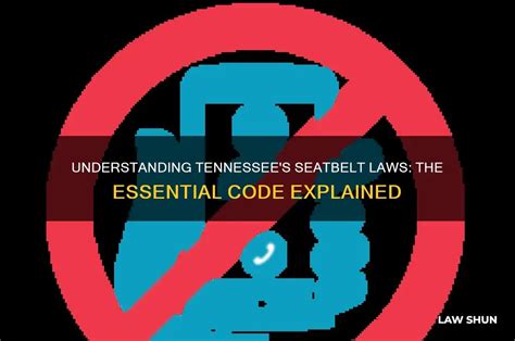 Understanding Tennessees Seatbelt Laws The Essential Code Explained Lawshun