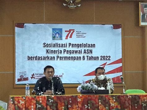Sosialisasi Pengelolaan Kinerja Pegawai Asn Berdasarkan Pemenpan Nomor