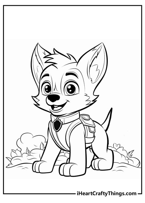 Paw Patrol Everest Coloring Pages To Print