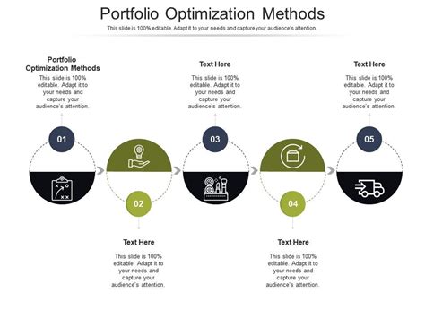 Portfolio Optimization Methods Ppt Powerpoint Presentation Layouts