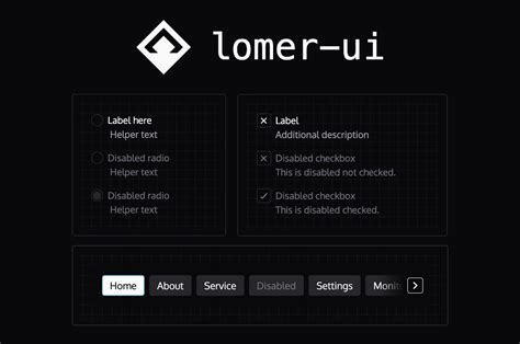 Lomer Ui Ui Component Library Made With Svelte