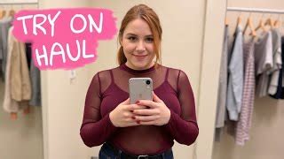 K Try On Haul Transparent Dress See Through Clothes Review With Lori At Mall Haul With Lori Mp