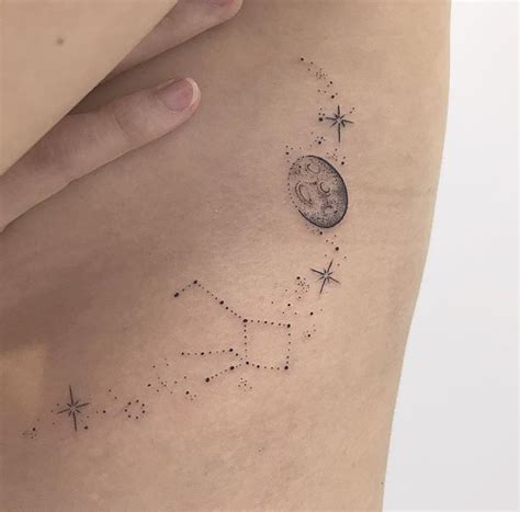 Cute Little Galaxy With Pegasus Constellation And La Luna For Suzies