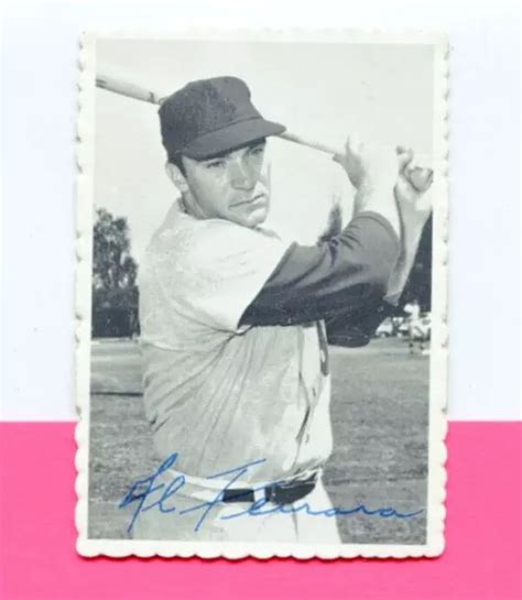 Carte De Baseball Al Ferrara San Diego Paders 1969 Topps Deckle Edge