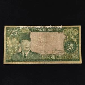 Jual Uang Kuno Rp Seri Sukarno Tahun Asli Duit Jadul Ir Soekarno Jakarta Barat Kol