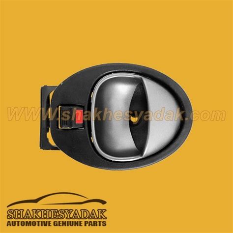 قیمت دستگیره درب بازکن داخل چپ کوییک نقره ای شاخص یدک