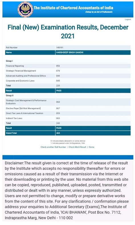 Really Glad To Share With Everyone That I Have Cleared Ca Final Exams