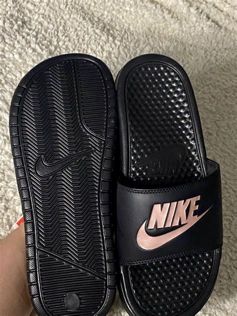 Nike Benassi Womens Fashion Footwear Slippers And Slides On Carousell